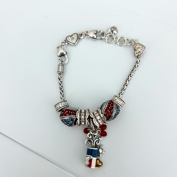 Brighton | Jewelry | Brighton Charm Bracelet | Poshmark